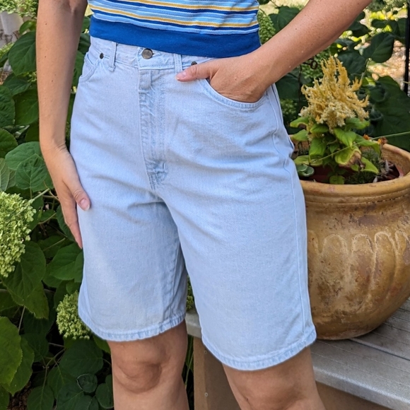 Vintage | Shorts | 98s 80s Jorts Denim Jean Shorts M | Poshmark